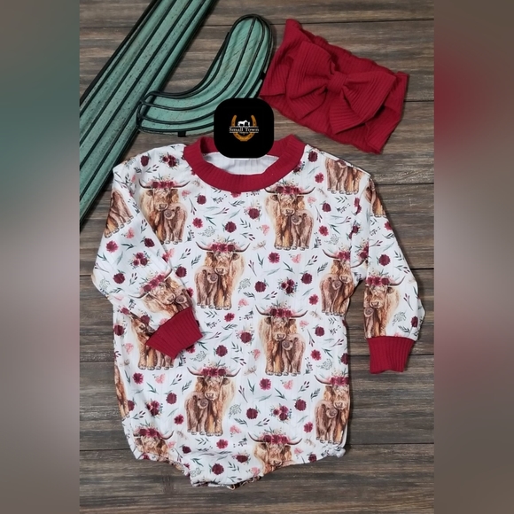 Matching Sets | Highland Cow Onsie Set | Poshmark